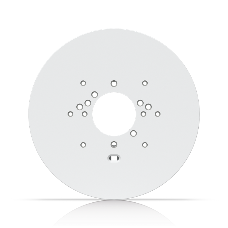 Een montageplaat ontworpen om UniFi Protect camera's.