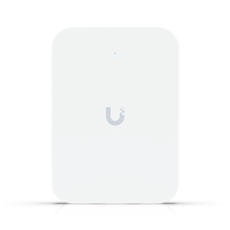 U7 In-Wall WiFi 7 AP voor wandmontage met 4 spatial streams.